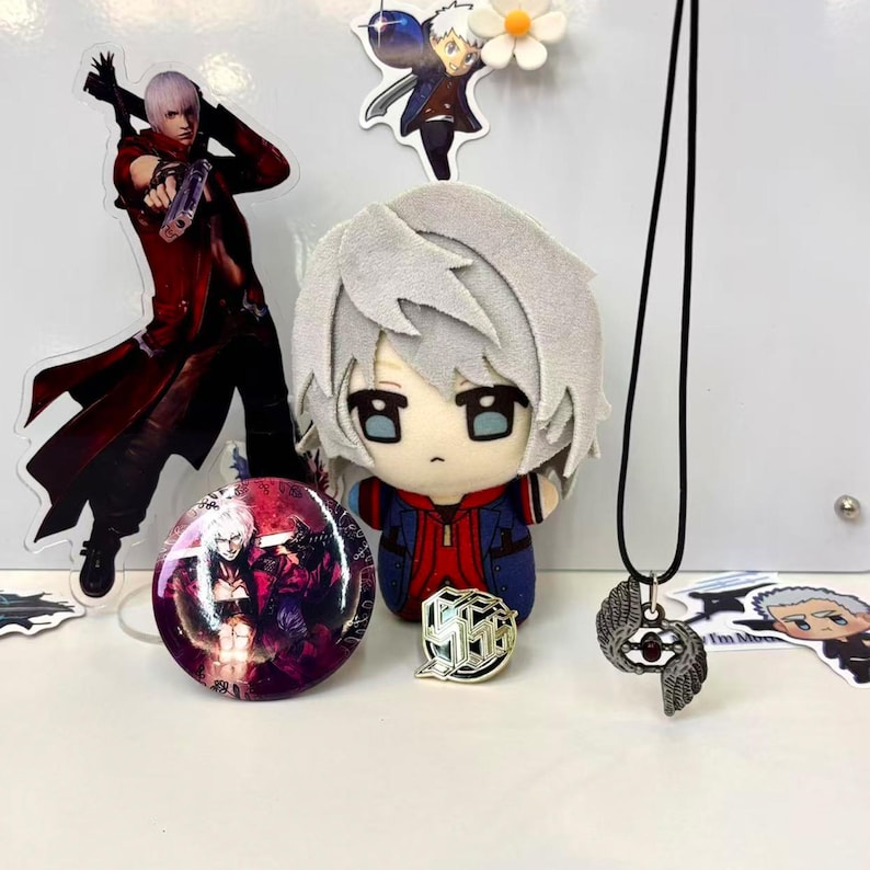Devil May Cry Nero Doll Set | DMC Fanmade Merch Collectible - Etsy UK
