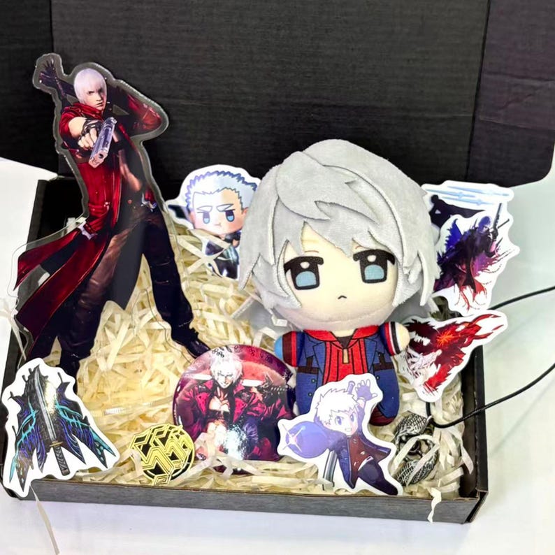 Devil May Cry Nero Doll Set | DMC Fanmade Merch Collectible - Etsy UK
