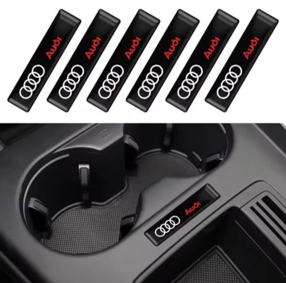 Brand New 7 Audi Badge Sticker Set Interior Exterior Badges Window brand-new-7-audi-badge-sticker-set-interior-exterior-badges-window