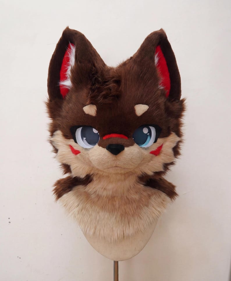Custom Fursuit Commission, Dog Kemono Partial Fursuit, Full Suit for ...