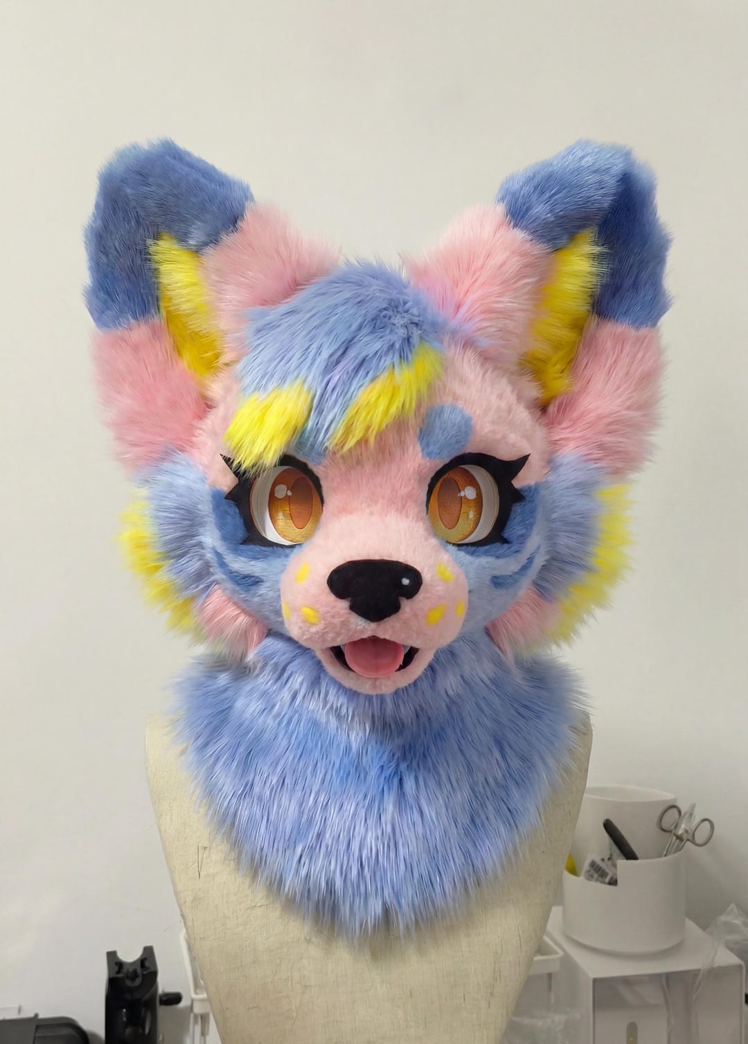 Custom Toony Dog Fursuit Commission, Pesonlized OC Fursuit Head ...