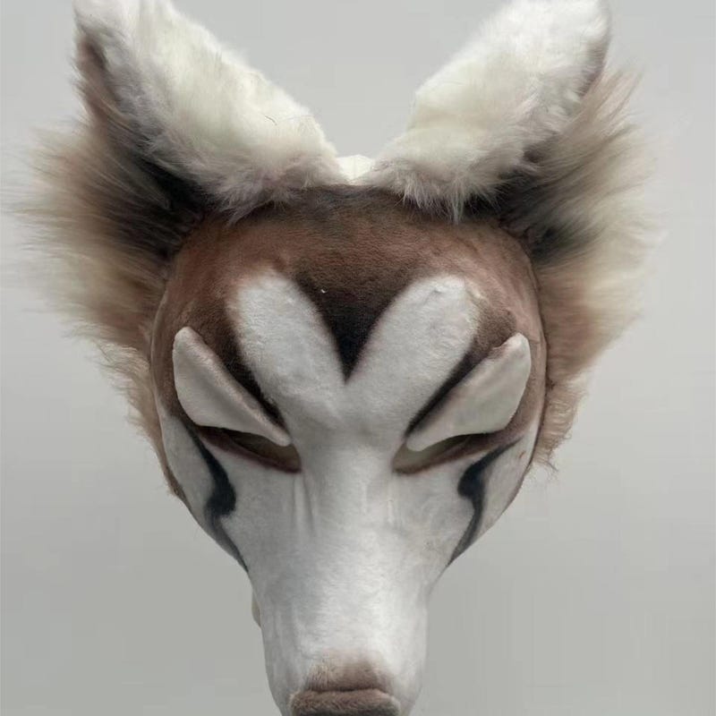 Realistic Wolf Mask - Etsy