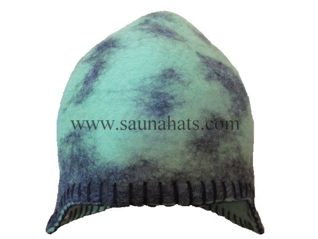 Classic Wool Felt Sauna Hat With a Cut-out, Handmade, Birthday Gift ...