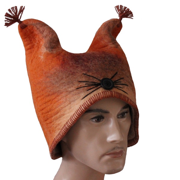 Squirrel Hat - Etsy