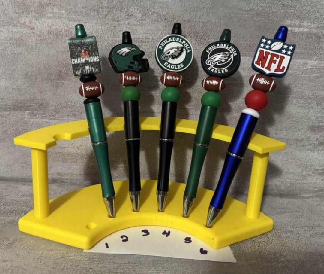 Football Beaded Pens - Etsy