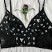 Black TEETH BRA | Etsy