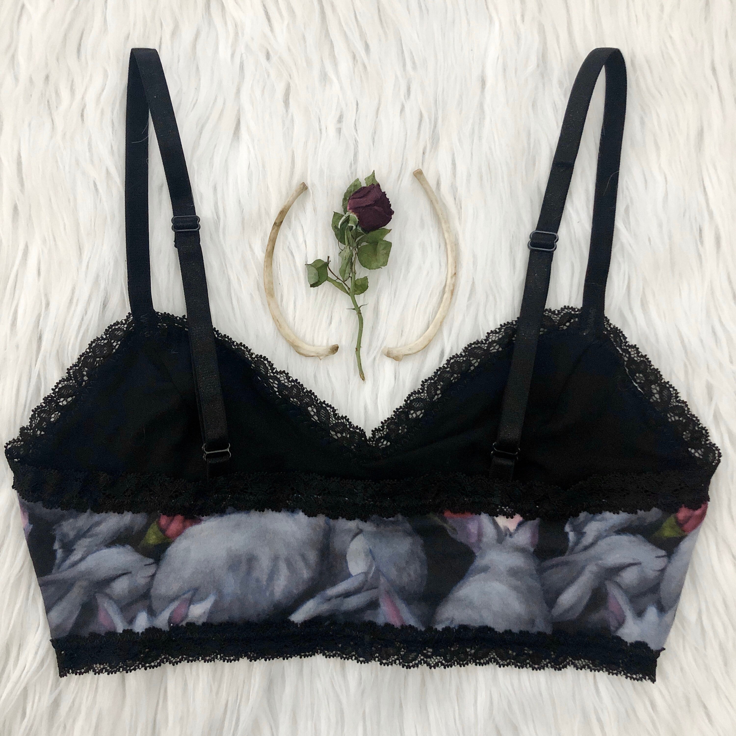 Danger Bunny Bralette Creepy Cute | Etsy