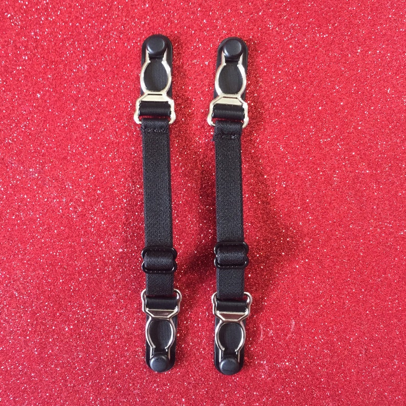 Black Garter Clips (2 or 4 for 20) - Etsy