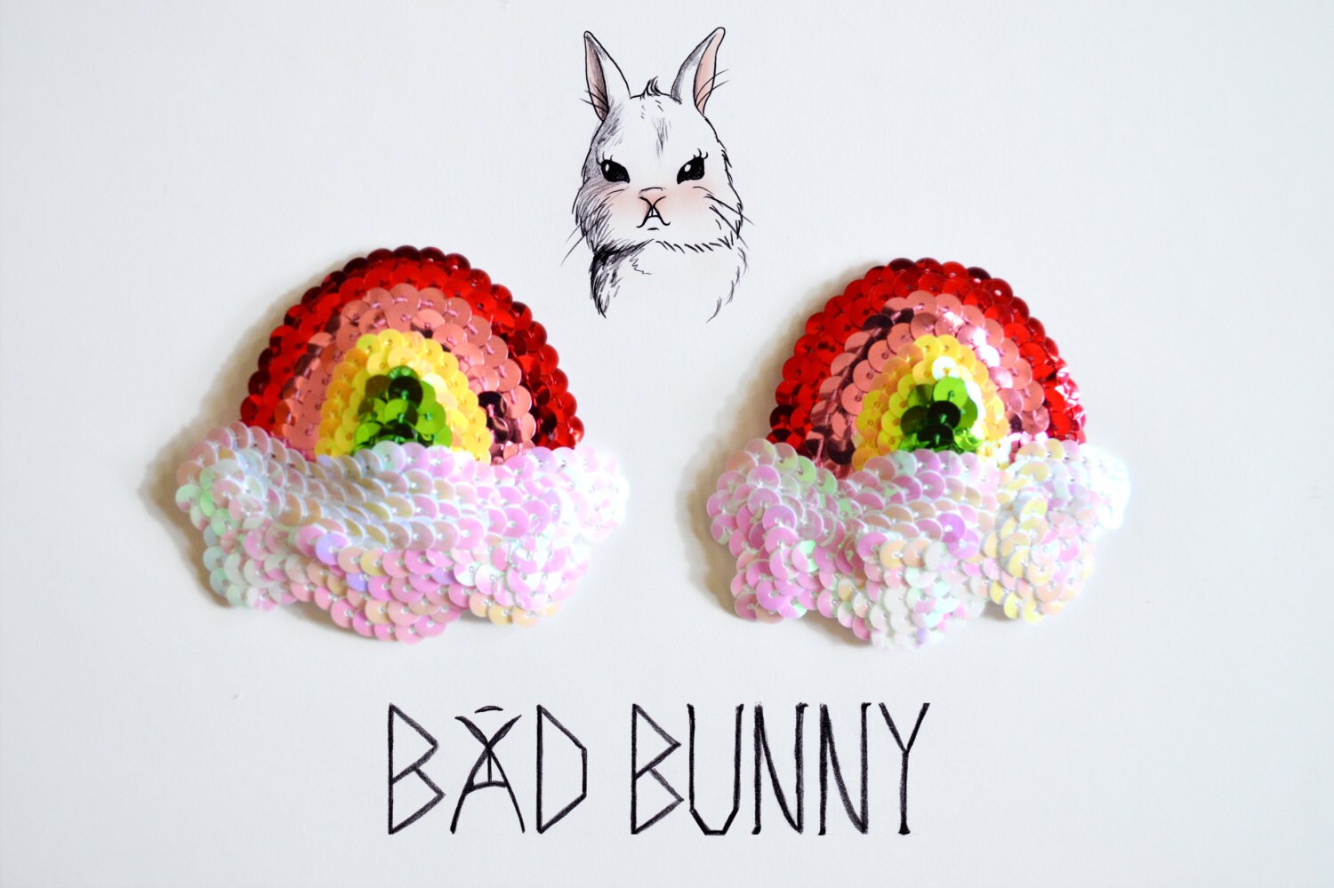 Rainbow Cloud Pasties Burlesque Rave - Etsy