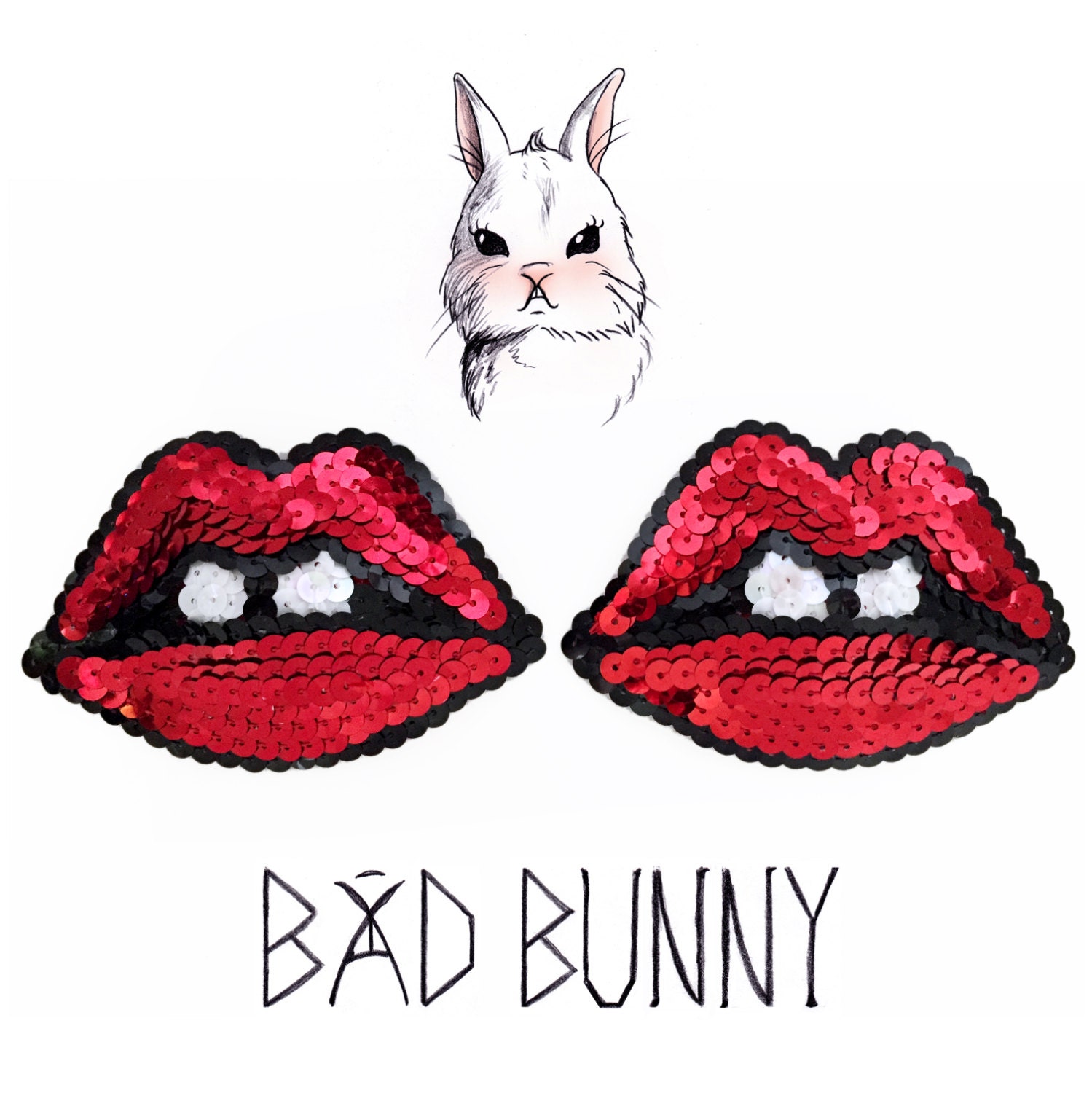 Lip Pasties - Burlesque - Rave - Etsy