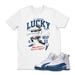 12 French Blue Sneaker Match Shirt, White French Blue Metallic Silver ...