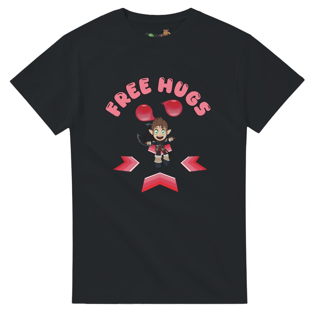 Free Hugs (final Fantasy XIV Online) - Short Sleeved T-shirt - Etsy UK