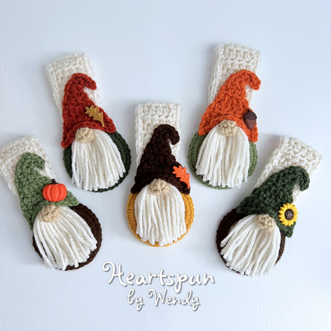 Handmade Fall Gnome Towel Holder Rings, Limited Edition, 5 Styles, Fold ...