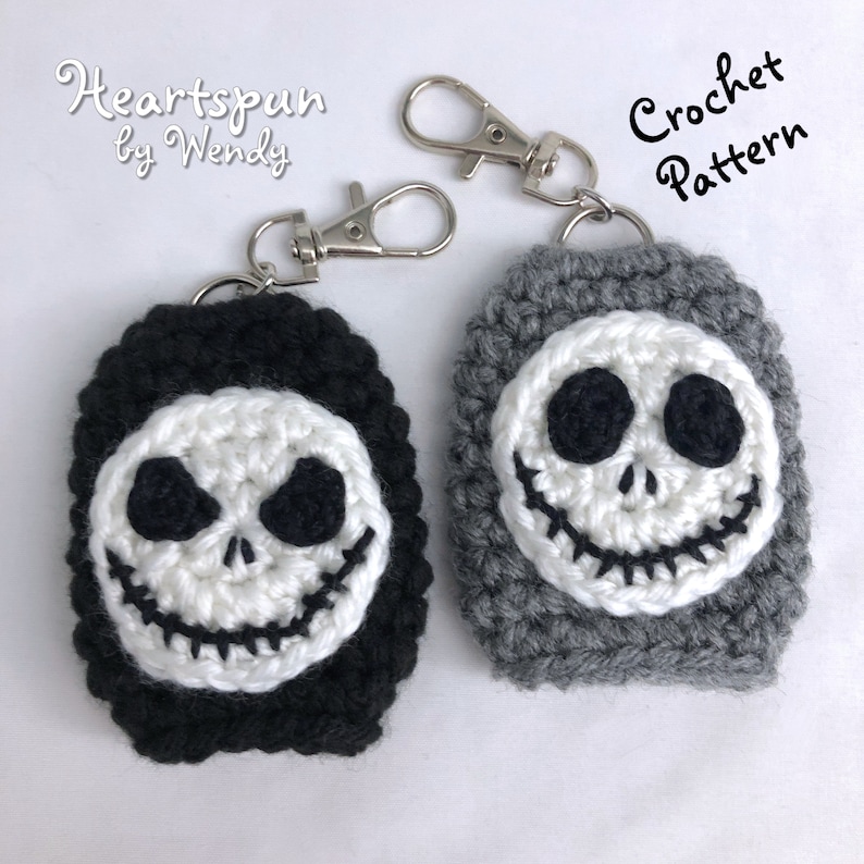 CROCHET PATTERN to Make a Skeleton Apple Airpod Earbud Holder - Etsy