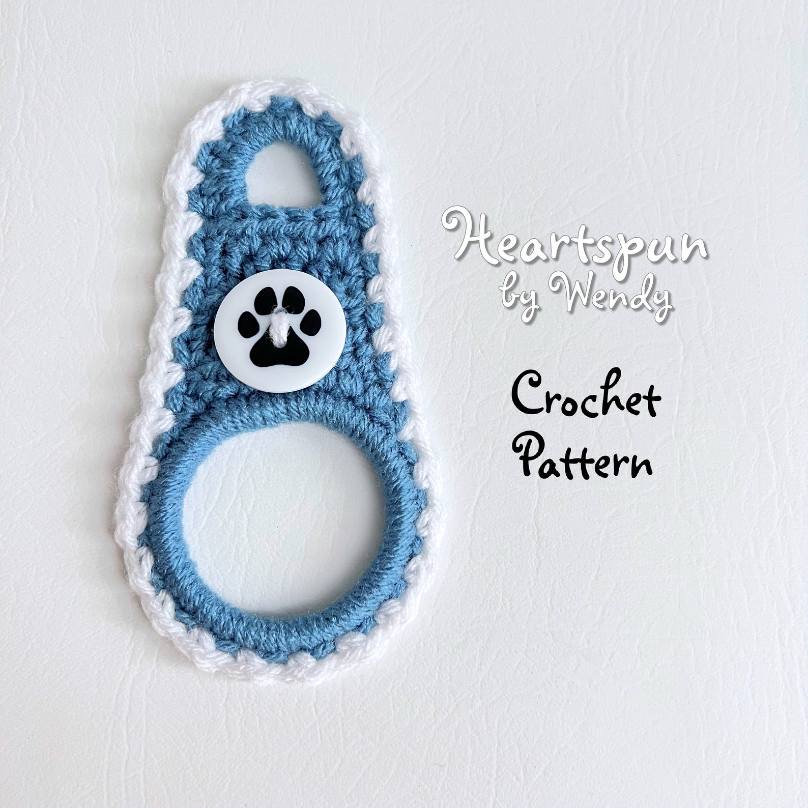CROCHET PATTERN for You to Make a Rover Towel Holder Ring With ...
