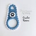 CROCHET PATTERN for You to Make a Rover Towel Holder Ring With ...