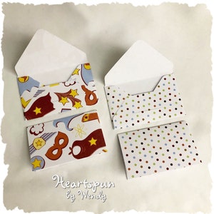 4 Super Hero Theme Note Cards With Matching Envelopes. Thank - Etsy