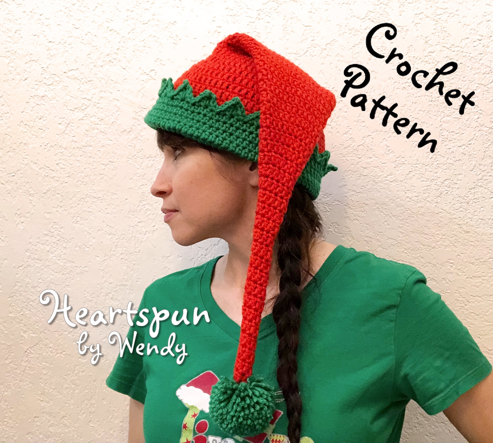 CROCHET PATTERN for You to Make a Christmas Elf Hat in 5 | Etsy
