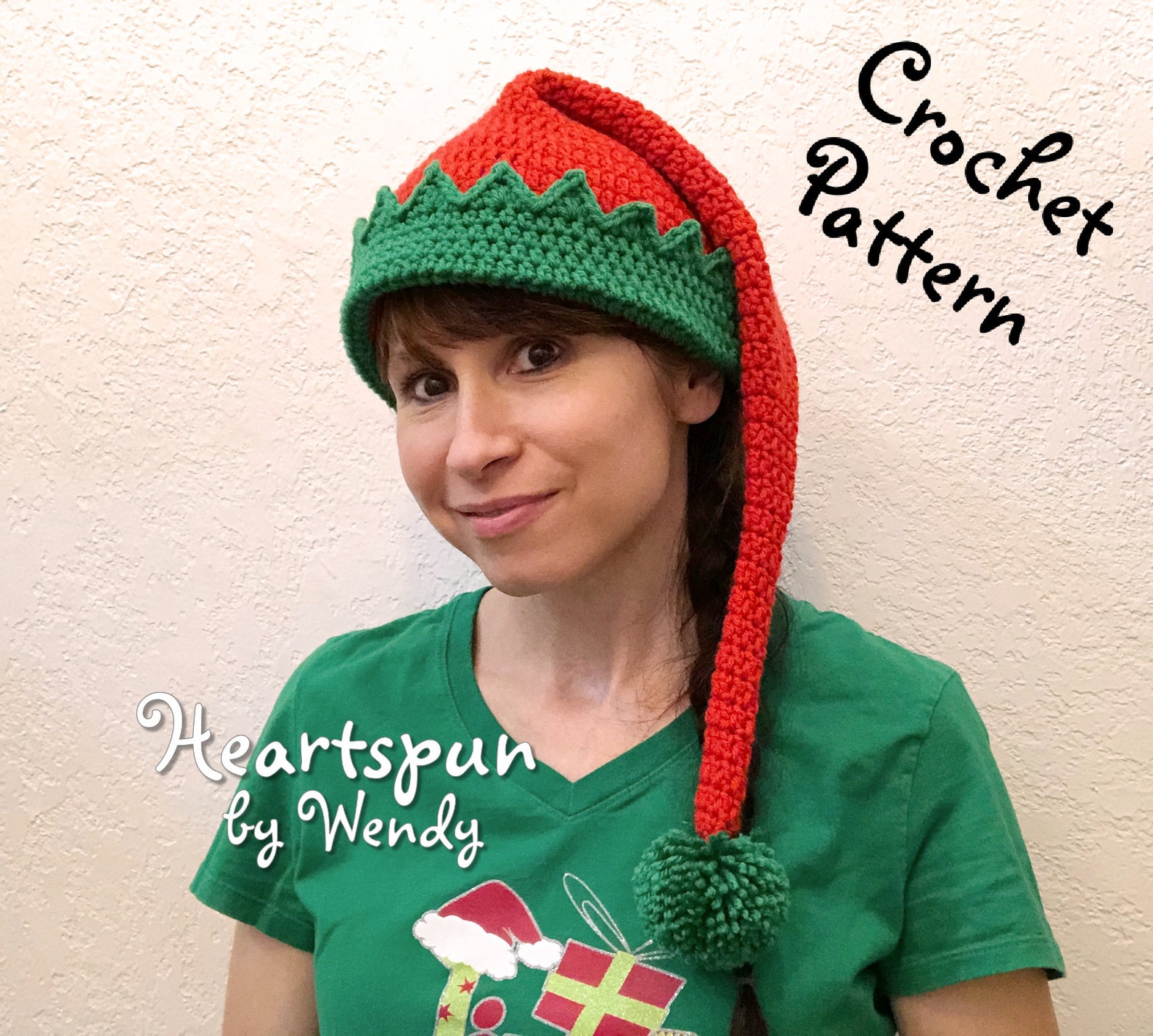 CROCHET PATTERN for You to Make a Christmas Elf Hat in 5 | Etsy