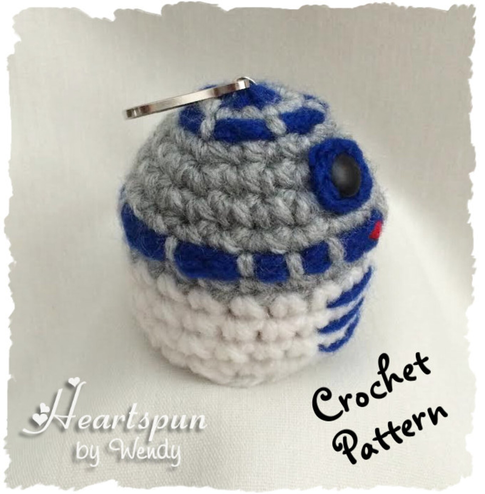 CROCHET PATTERN Instructions to Make an Outer Space Droid EOS - Etsy