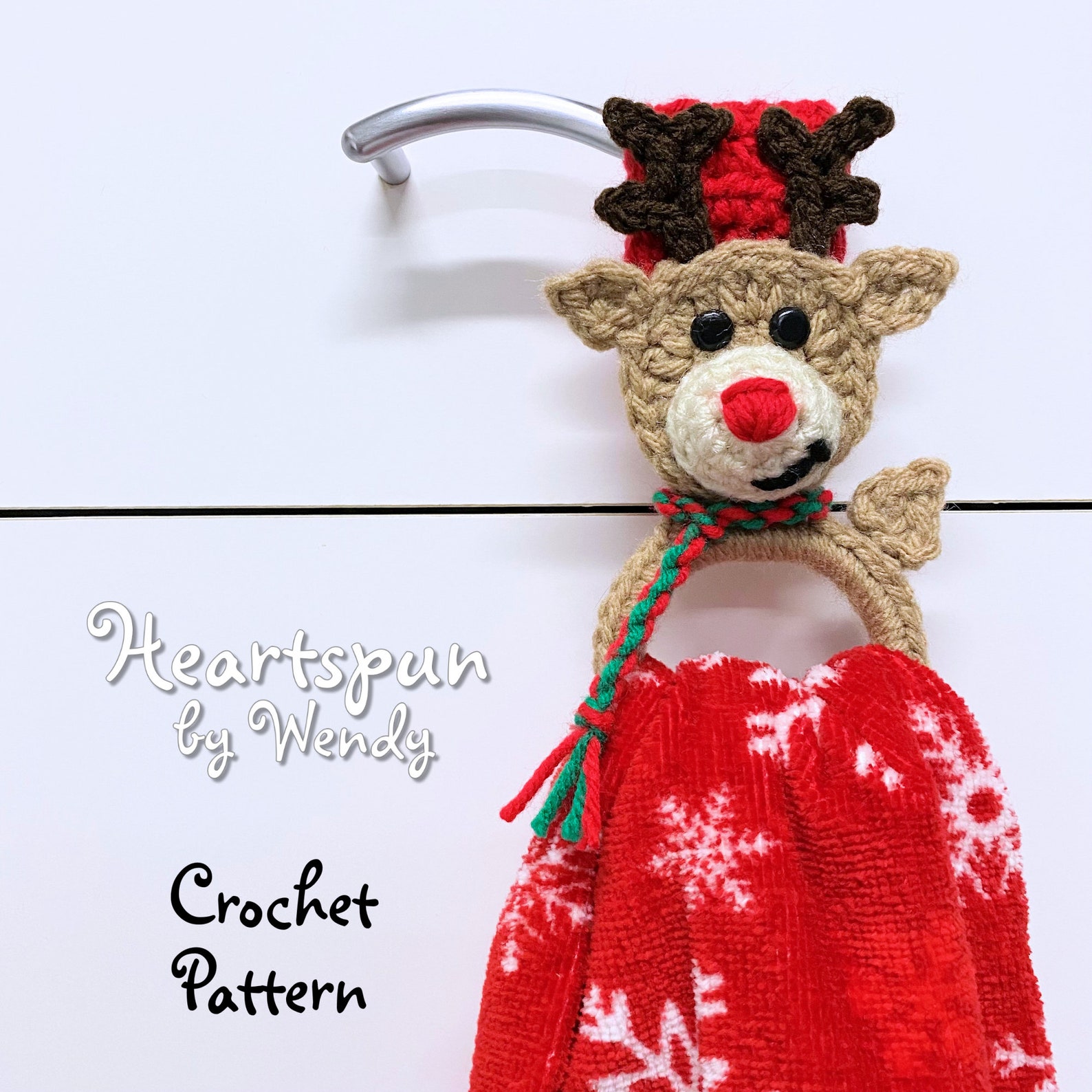CROCHET PATTERN to Make a Rudolph the Reindeer Christmas - Etsy