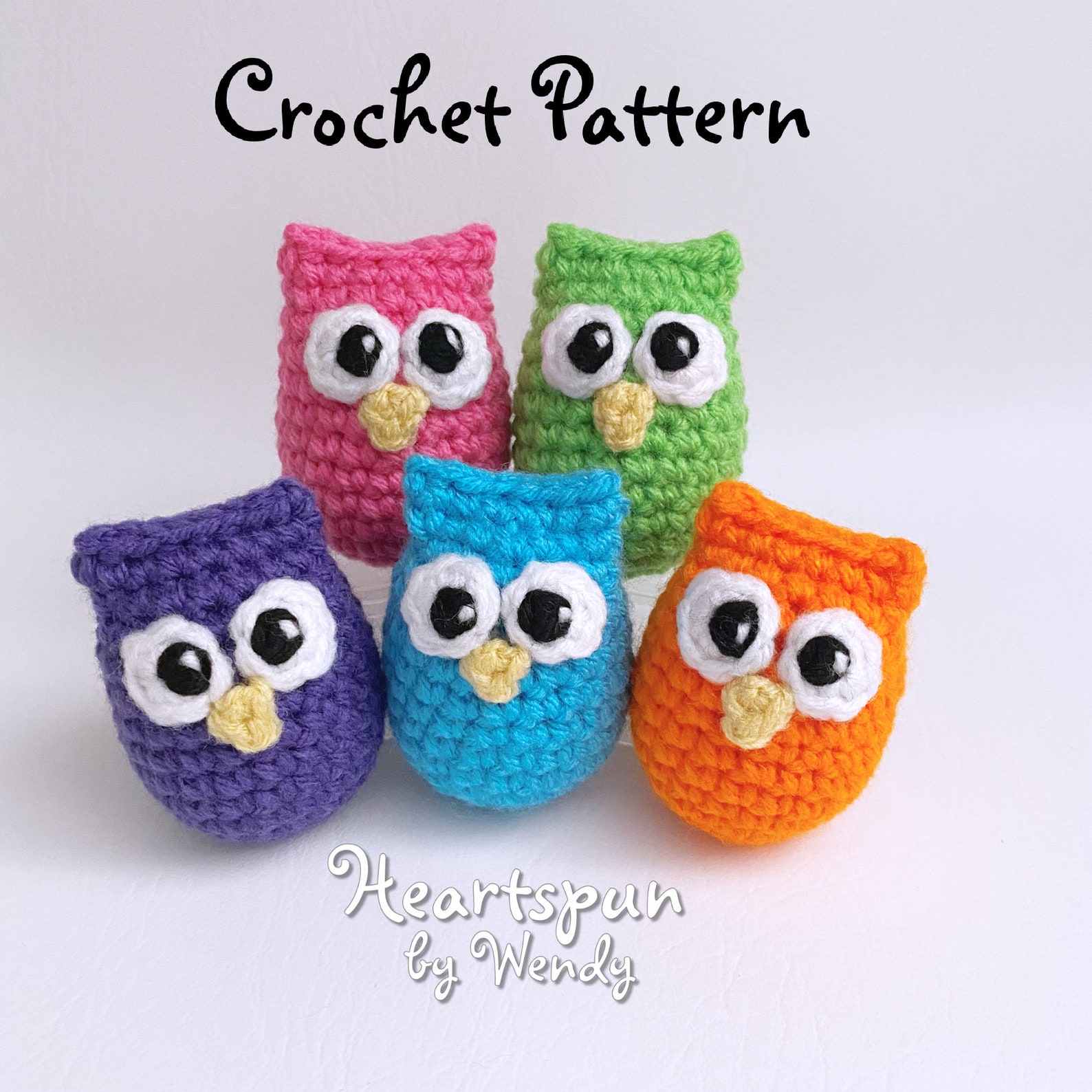 CROCHET PATTERN for You to Make a Fun Weeble Wobble Owl Toy - Etsy