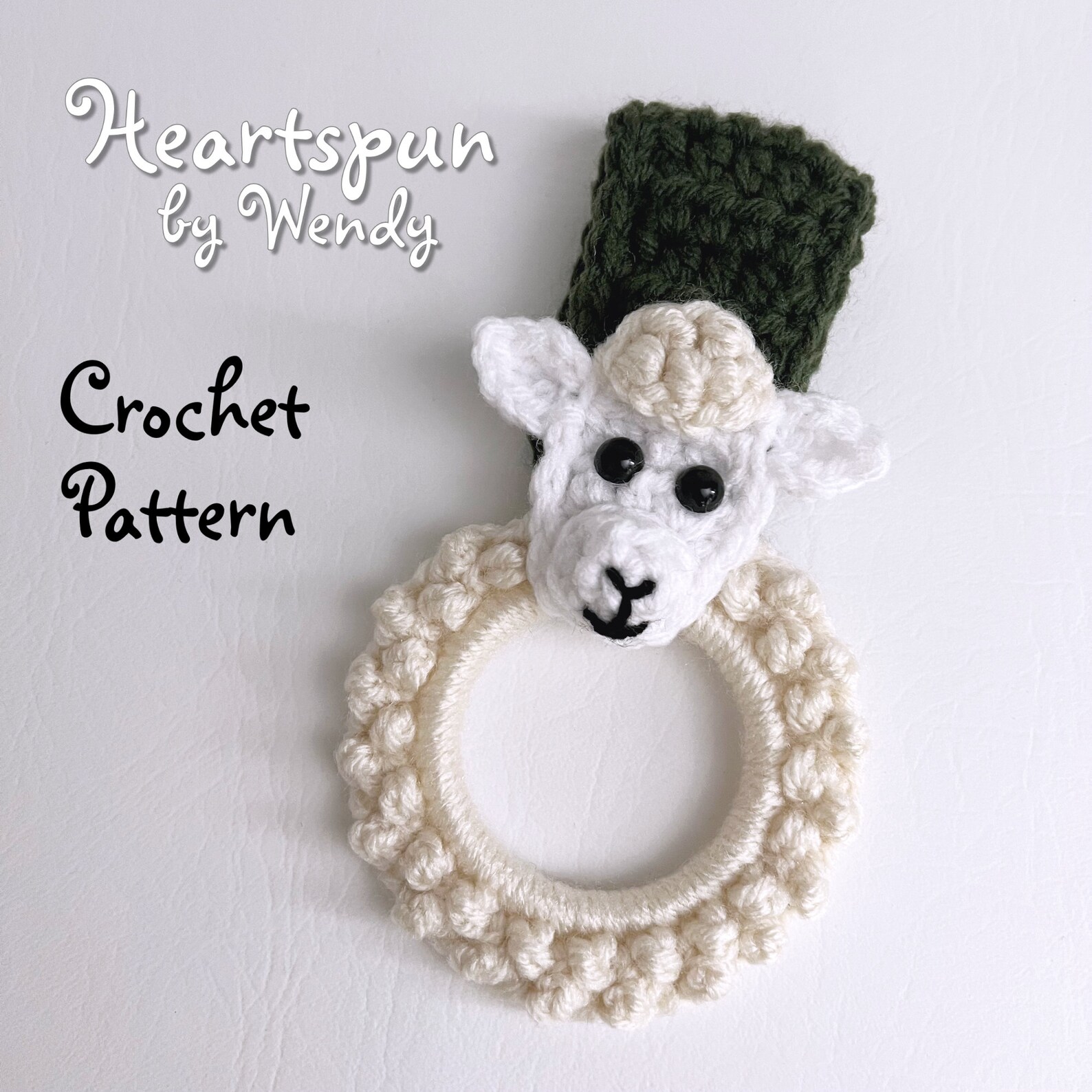 CROCHET PATTERN to Make a Wooly Sheep Kitchen or Bath Towel - Etsy