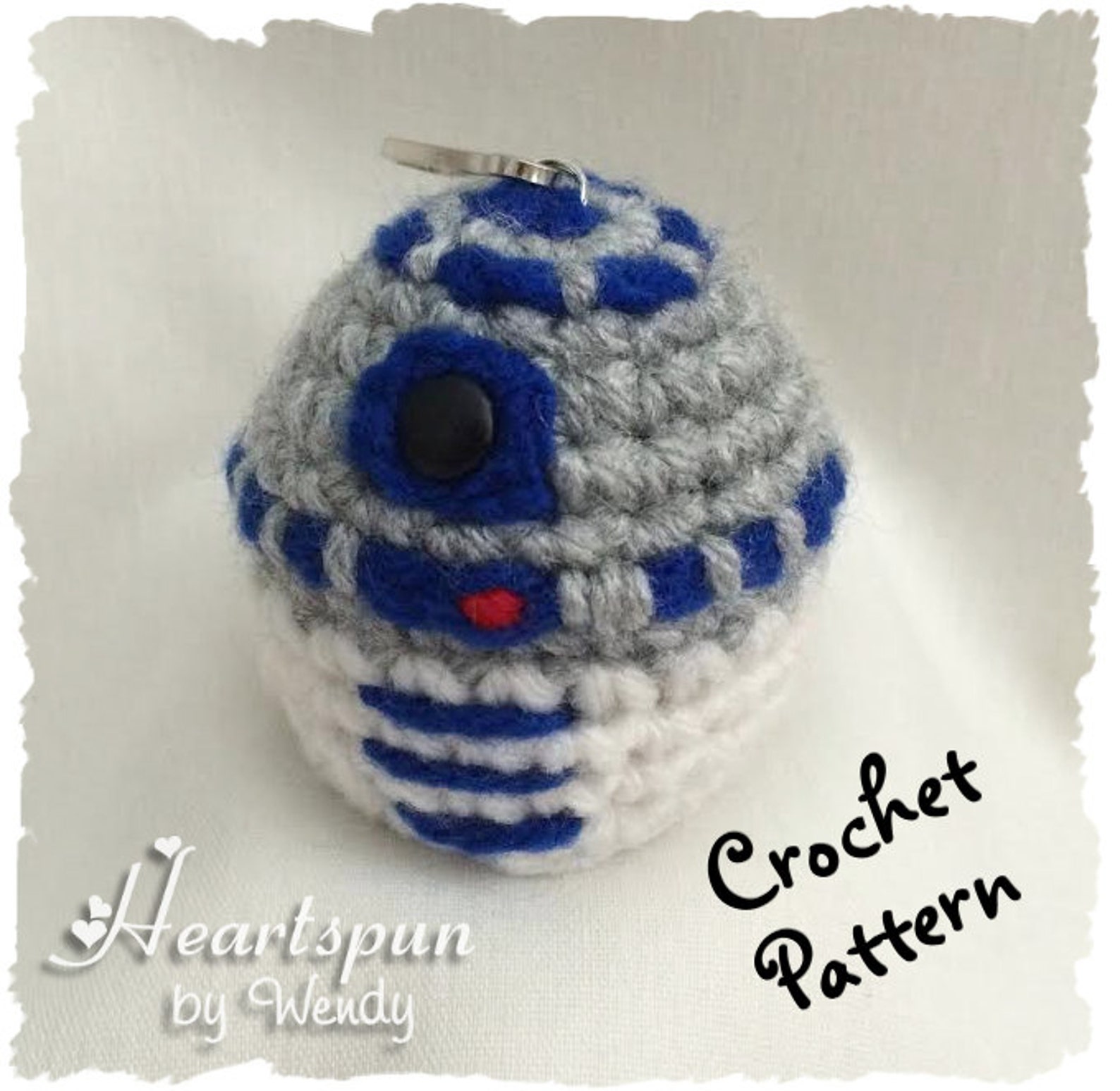 CROCHET PATTERN Instructions to Make an Outer Space Droid EOS - Etsy