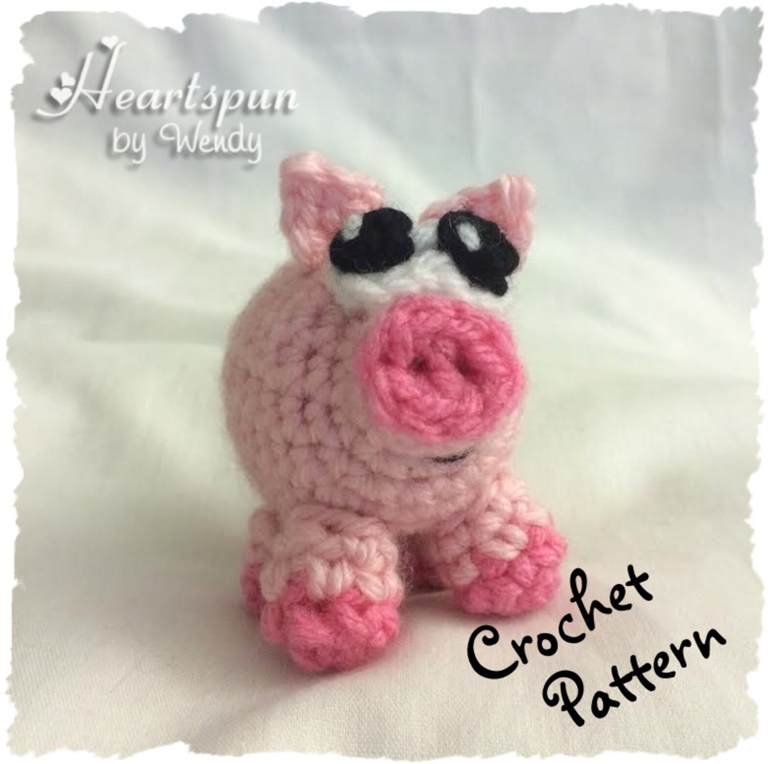 CROCHET PATTERN to Make This EOS Pig Lip Balm Holder Pdf - Etsy