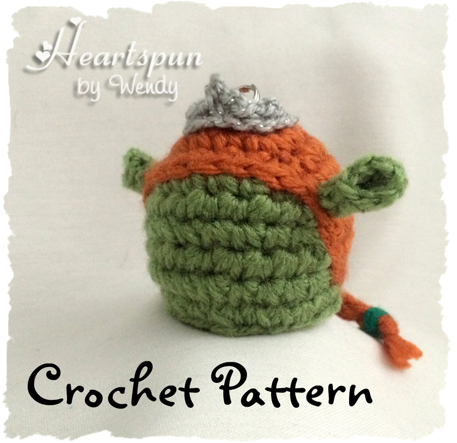 CROCHET PATTERN Instructions to Make Shrek and Fiona EOS Lip Balm ...