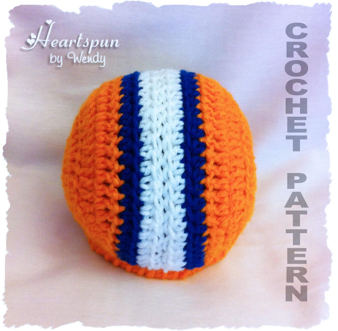 CROCHET PATTERN to Make a Football Helmet Hat for Kids and Adults, 4 ...