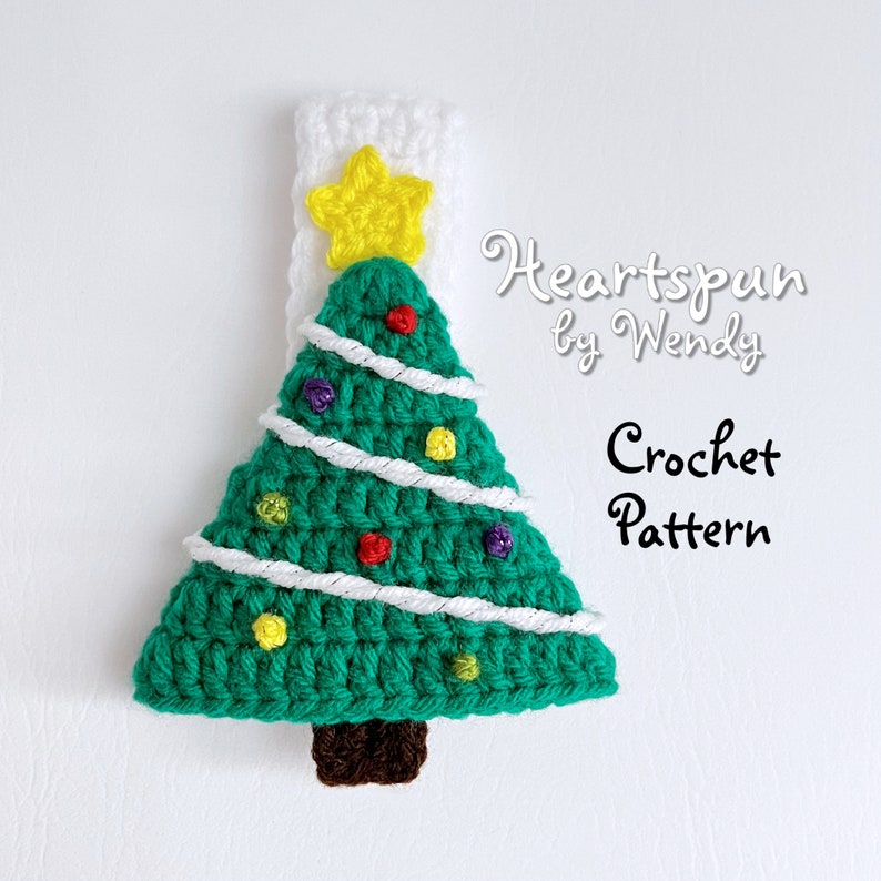 CROCHET PATTERN to Make an Easy Evergreen Christmas Tree Kitchen or ...