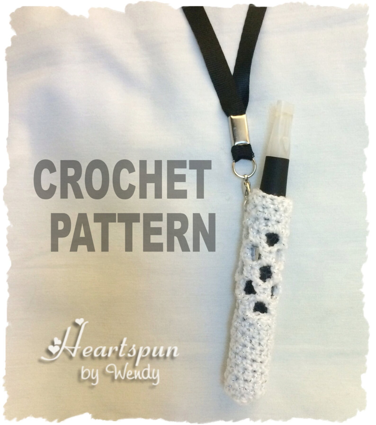 CROCHET PATTERN to Make an Ecigarette Vaporizer Holder or Tube Lip Balm ...