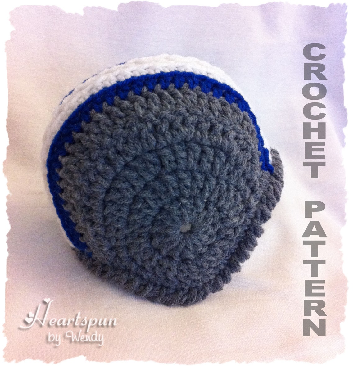 CROCHET PATTERN to Make a Football Helmet Hat for Kids and Adults, 4 ...