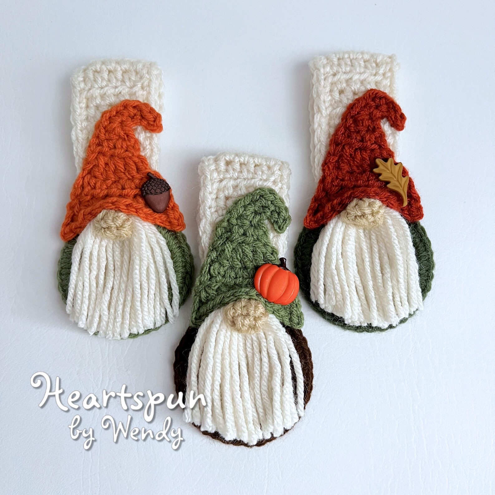Handmade Fall Gnome Towel Holder Rings Limited Edition 5 - Etsy