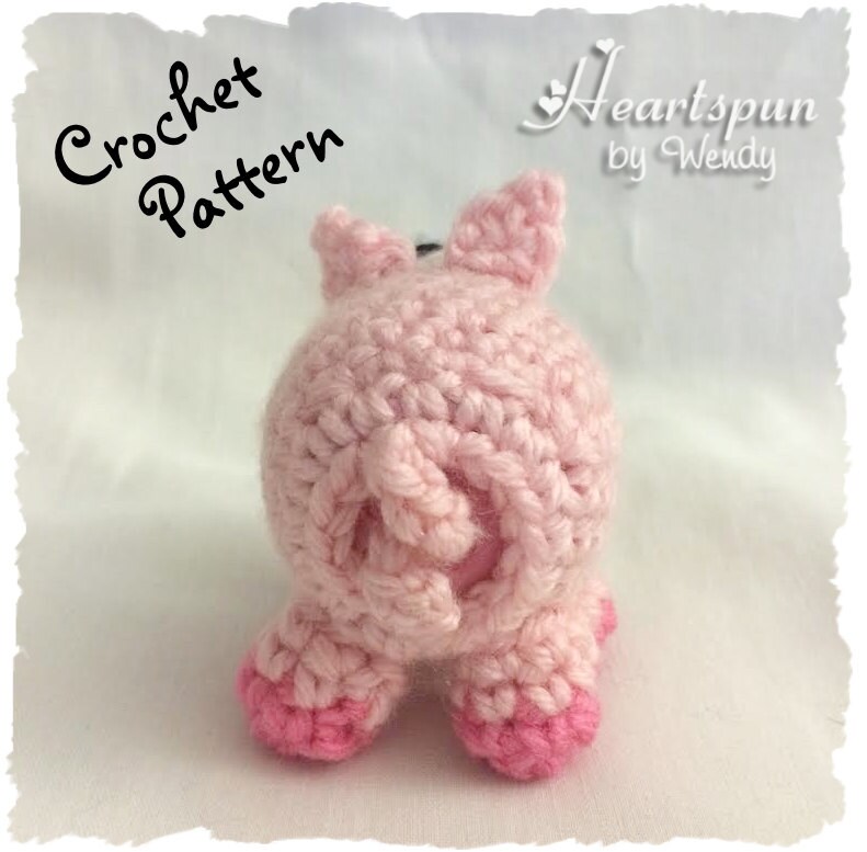 CROCHET PATTERN to Make This EOS Pig Lip Balm Holder Pdf | Etsy