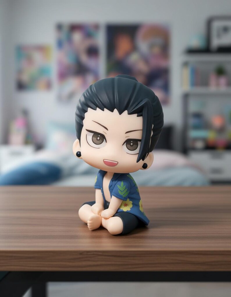 JJK Geto Suguru & Satoru Gojo Figurine Set, Cute Anime Figure, Jujutsu ...