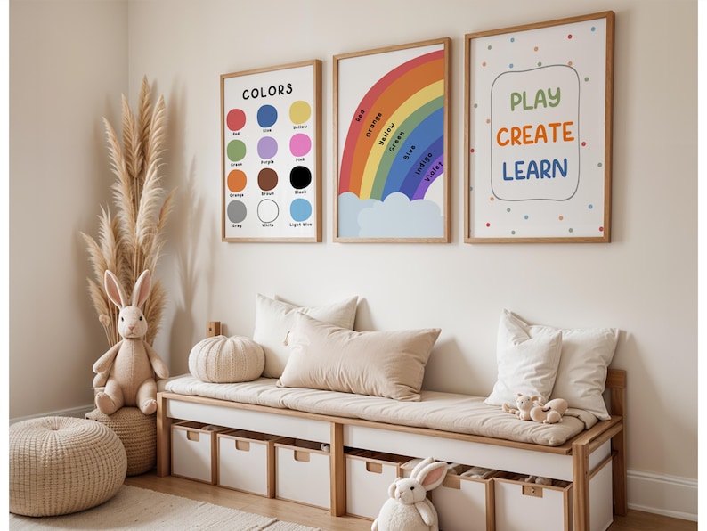 Classroom Decor Bundle, Toddler Educational Posters, Montessori Posters ...