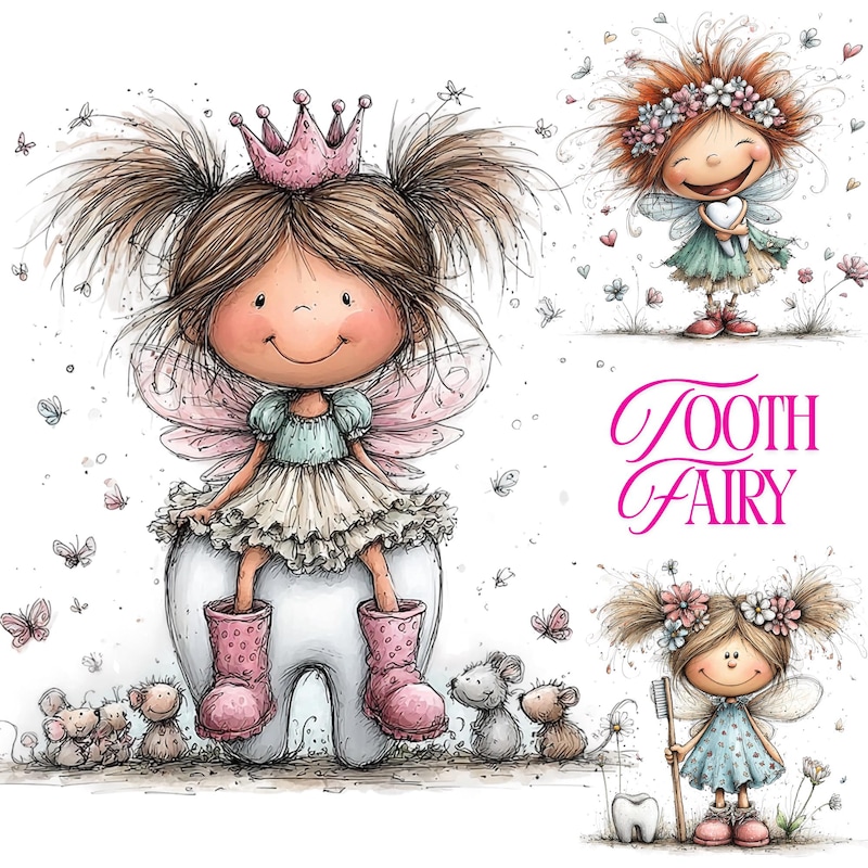 Tooth Fairy Paper File - Etsy