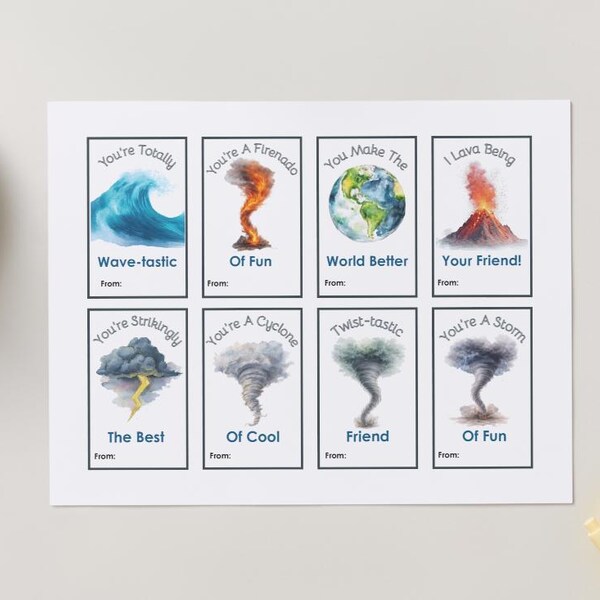 Science Valentine - Etsy