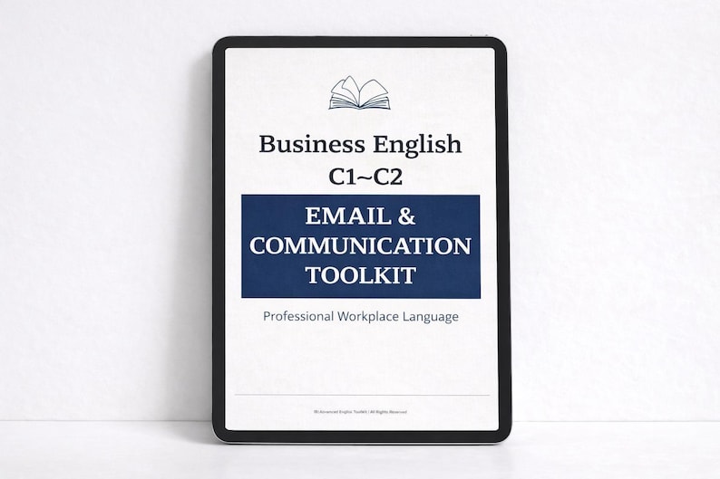 Business English Email Templates C1-C2 | Professional Workplace ...