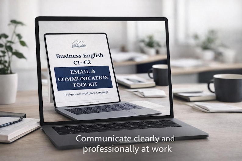 Business English Email Templates C1-C2 | Professional Workplace ...
