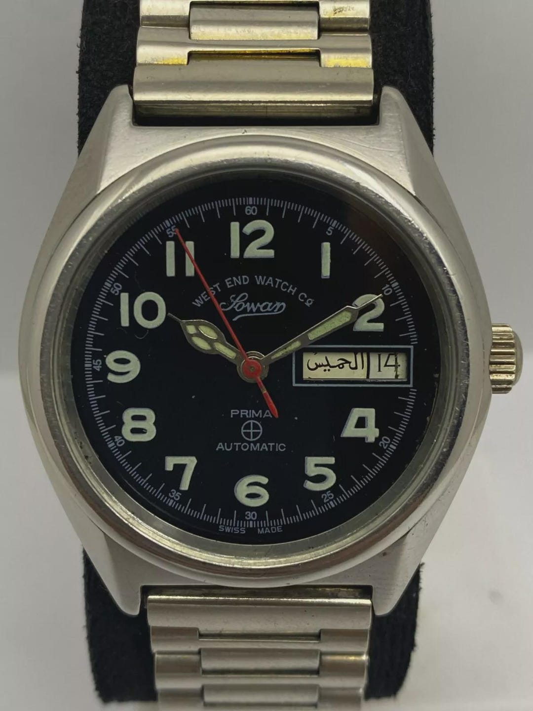 Rare West End Watch Co Sowar Prima Automatic Day-date Mens Watch - Etsy