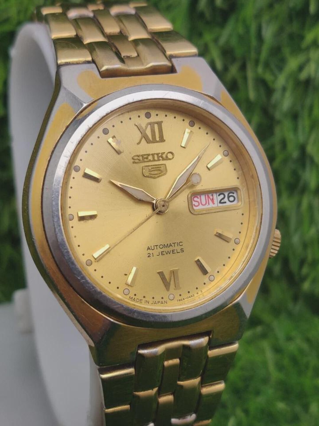 Vintage Seiko 5 7S26-01T0 Automatic 21 Jewels Watch Japan - Etsy