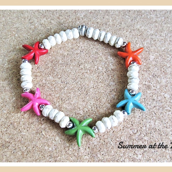 Starfish Stretch Bracelet - Etsy