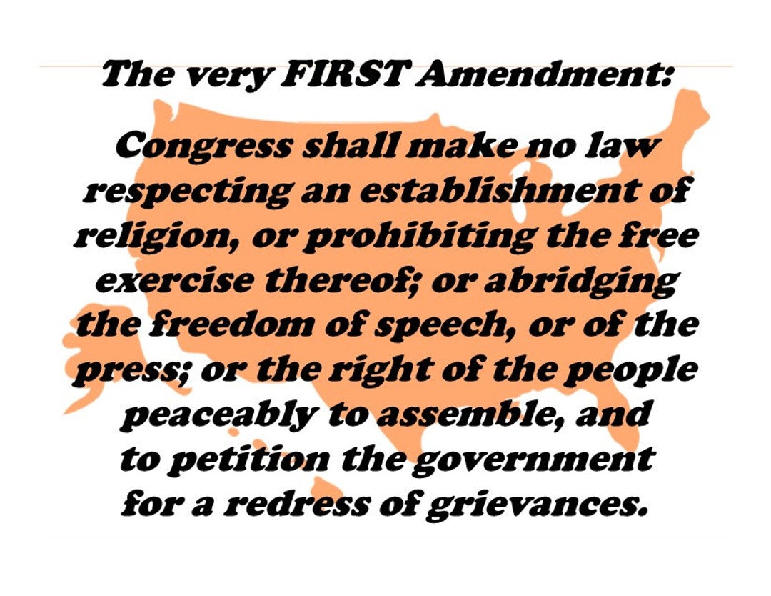 Digital Download Postcard -- First Amendment, Political Statement, Make ...