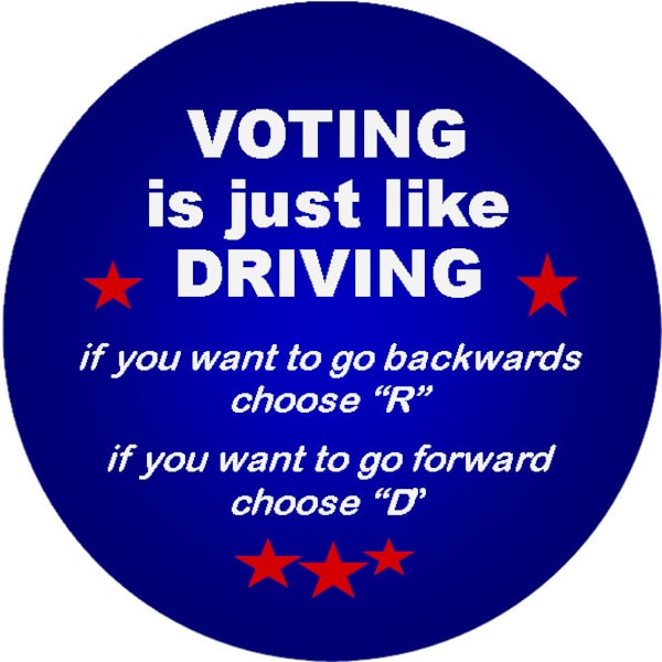 Political Button - Etsy