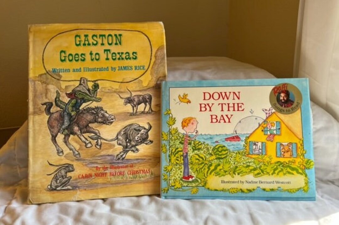 Children's: Gaston Goes to Texas; Down by the Bay (2 Books for 1 Price ...