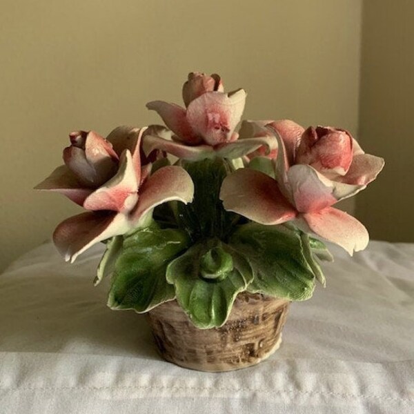 Capodimonte Porcelain Flowers - Etsy