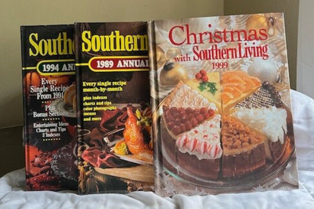 Cookbooks: 3 Books From Southern Living, Vintage -- 9293-GBR - Etsy